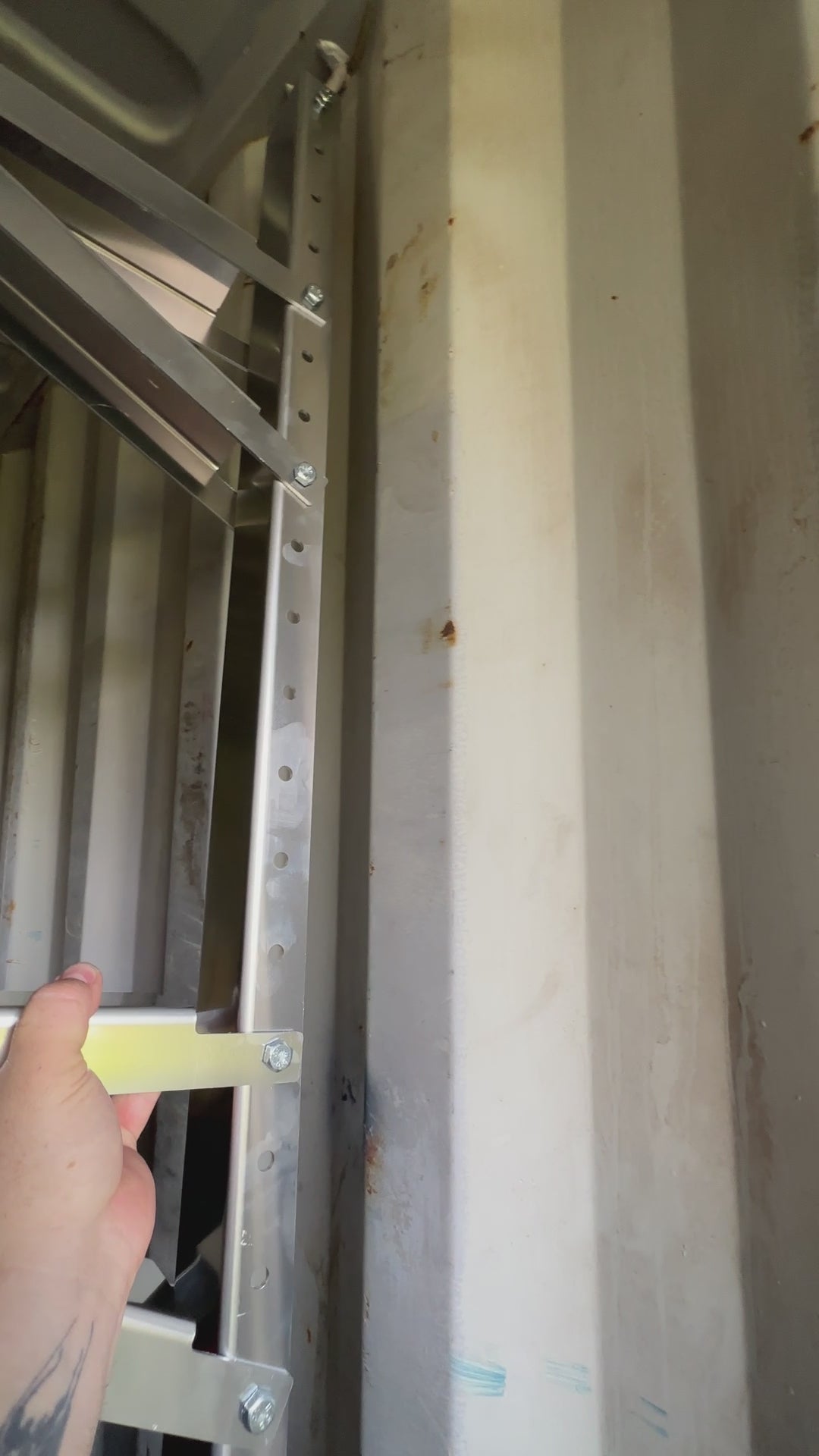 Shipping Container Shelf Bar Rack – Boyd Welding LLC