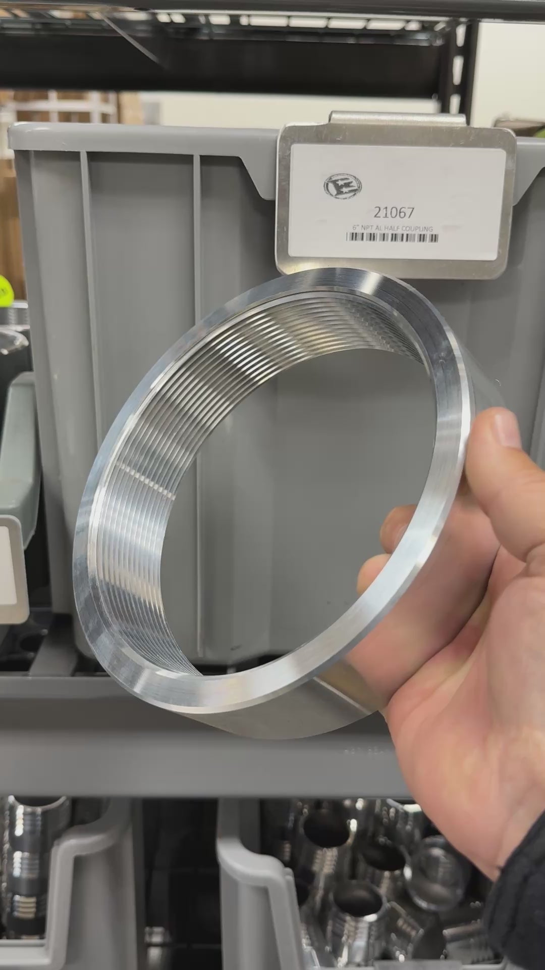 Aluminum NPT Half Coupling – Boyd Welding LLC