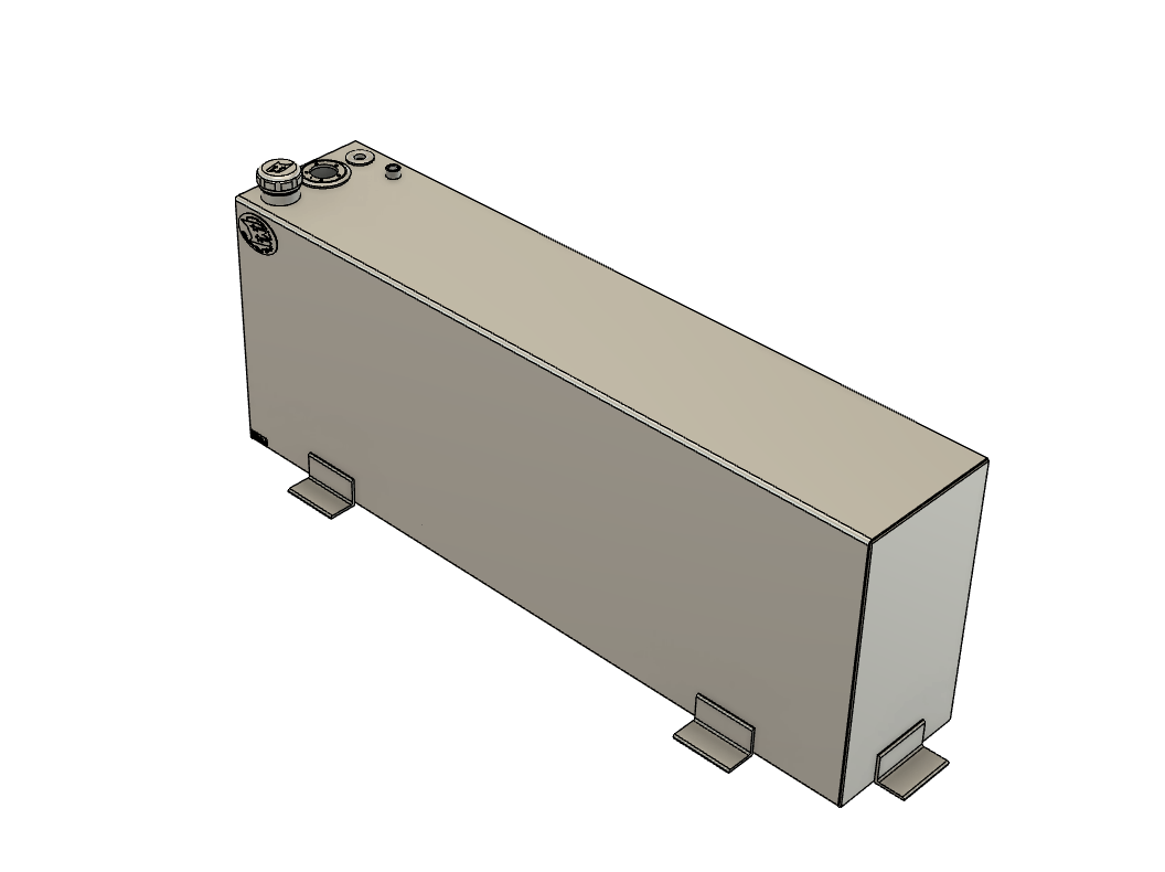 35 Gallon 48x10x18 Aluminum Tank – Boyd Welding LLC