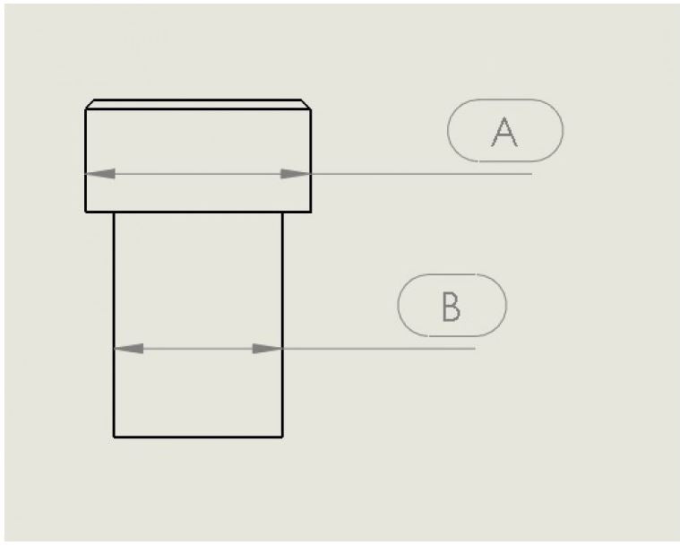 Aluminum Blind Threaded Boss With Shoulder LARGE – Boyd Welding LLC