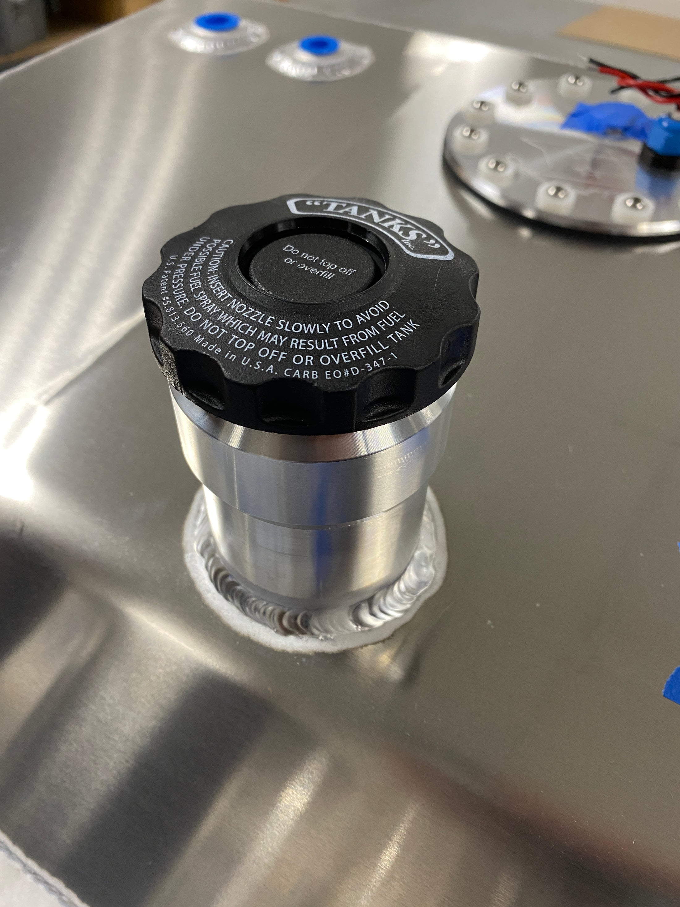 Boyd 2" NPSM Neck to Fill Thru Cap Adapter – Boyd Welding LLC
